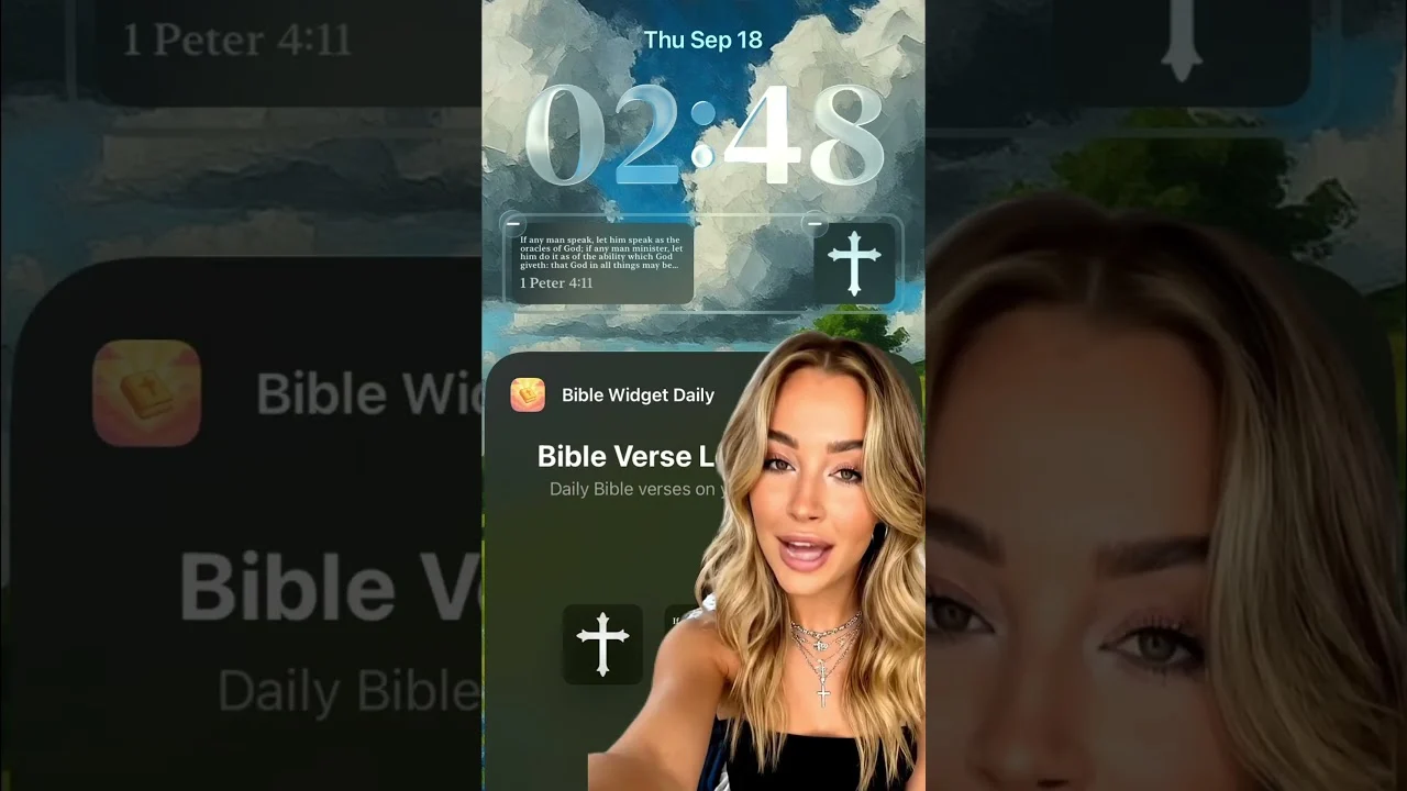 Bible Widget Lock Screen Guide | Daily Verses iPhone 2025